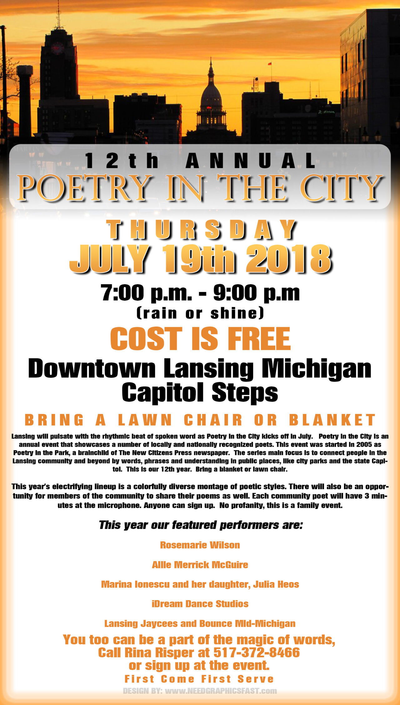 Literacy: Poetry in the City – TNCPCAN